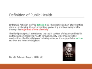 Definitions and functions of Public Health.ppt