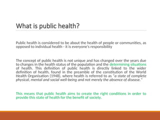 Definitions and functions of Public Health.ppt