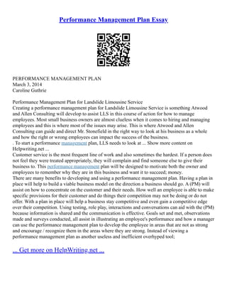 Definitions And Overview Of Business Performance Management | PDF