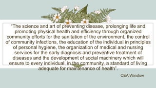 DEFINITIONS & BACKGROUND community pharmacy role | PPTX