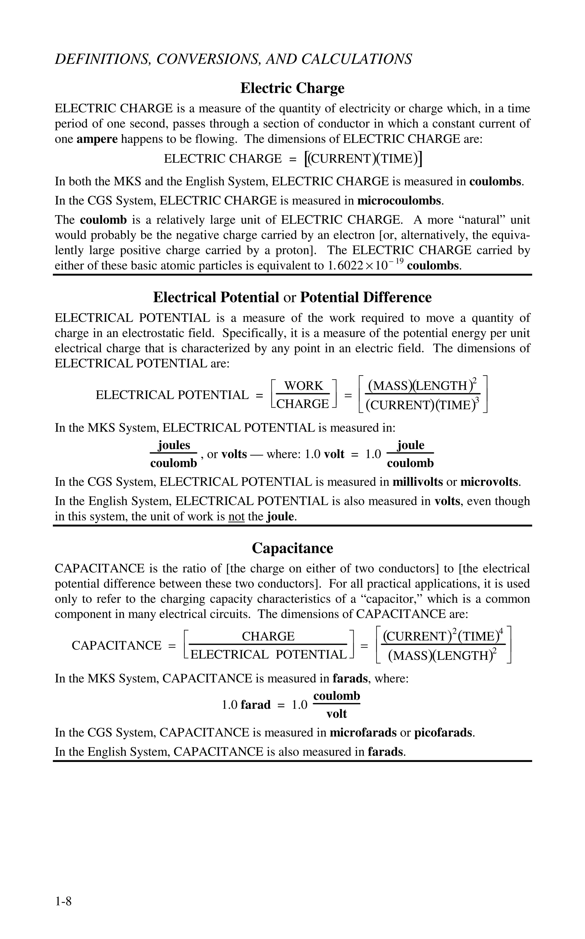 Definitions, Conversions, and Calculations for Occupational Safety and Health Professionals ...