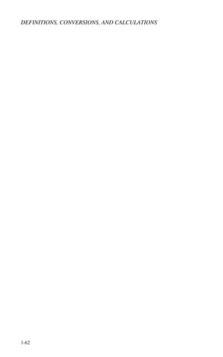 Definitions, Conversions, and Calculations for Occupational Safety and Health Professionals ...