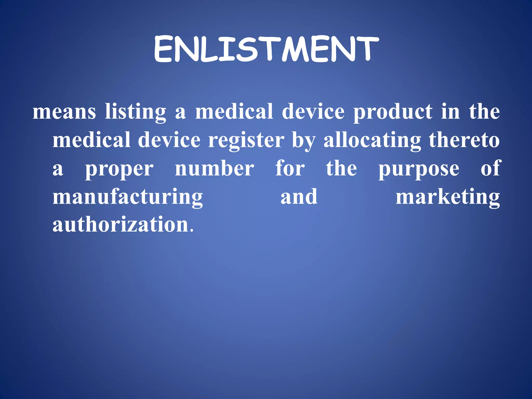 Definitions according to Drug Regulatory Authority of Pakistan (DRAP ...