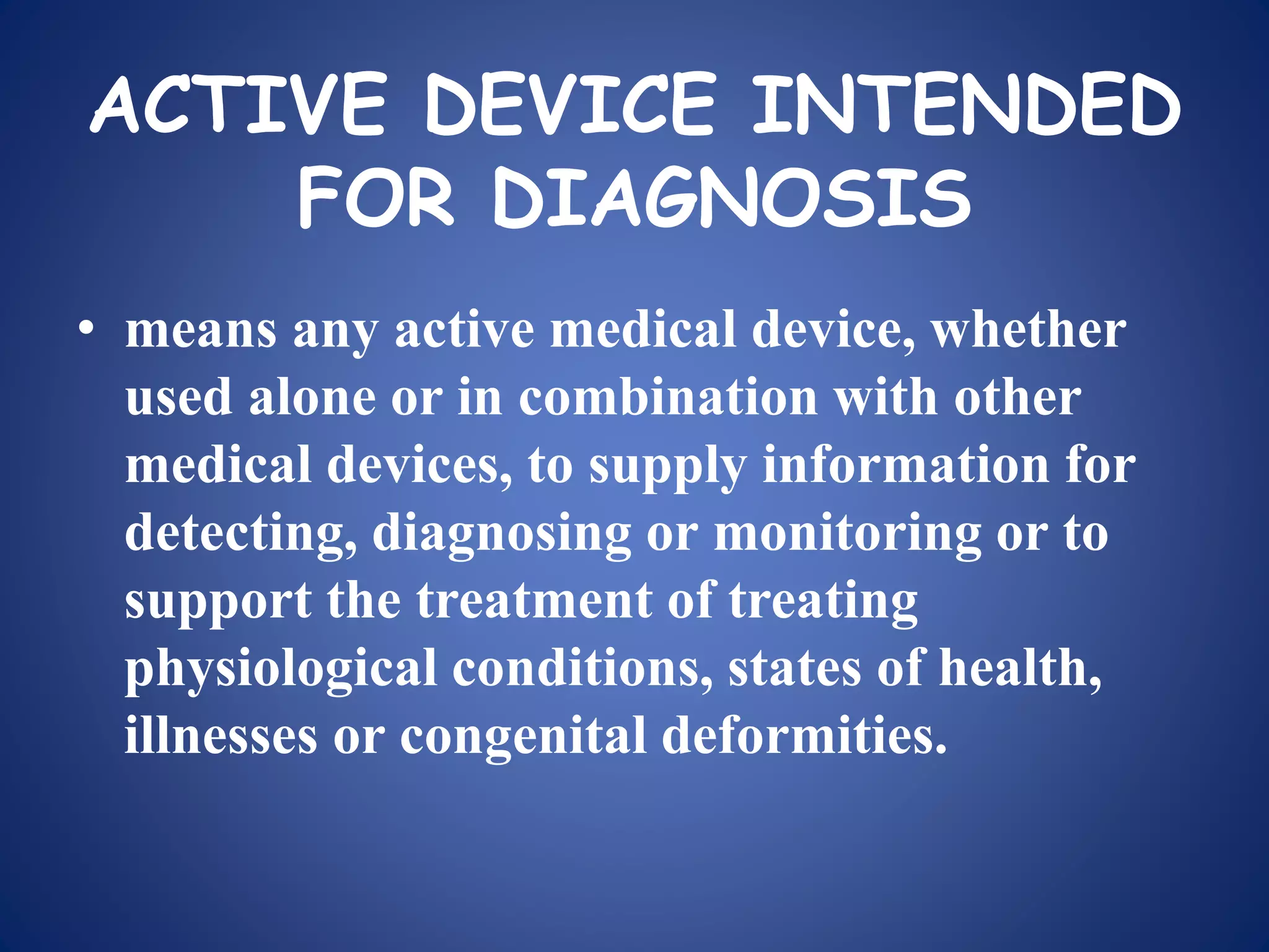 Definitions according to Drug Regulatory Authority of Pakistan (DRAP ...