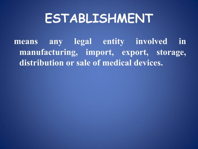 Definitions according to Drug Regulatory Authority of Pakistan (DRAP ...