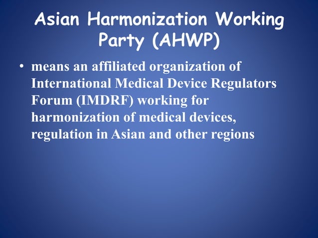 Definitions according to Drug Regulatory Authority of Pakistan (DRAP ...