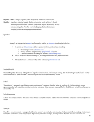 Definitions for labels | DOC