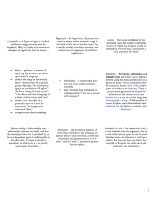 Definitions for labels | DOC