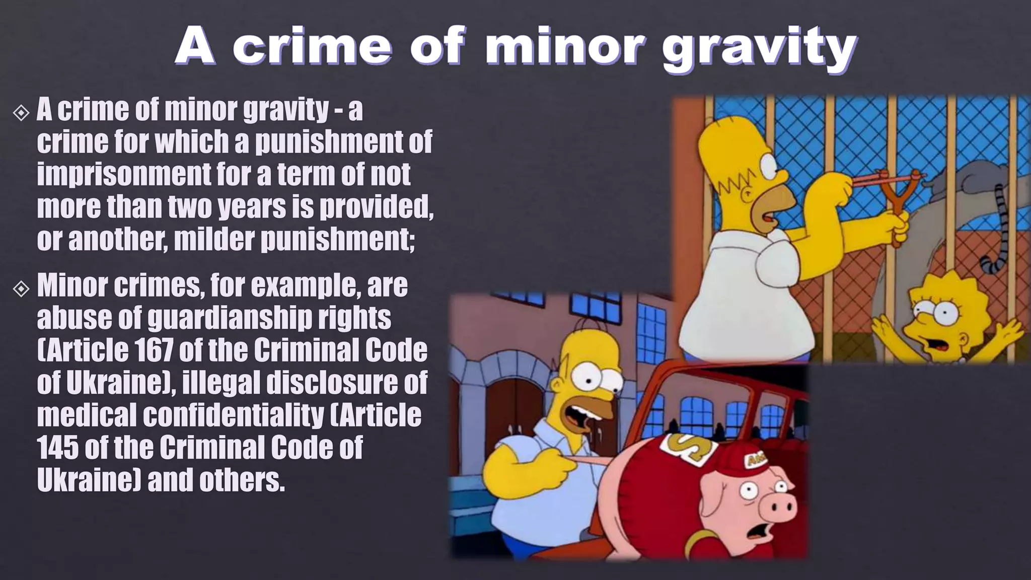 Definition, signs and types of crime | PPTX