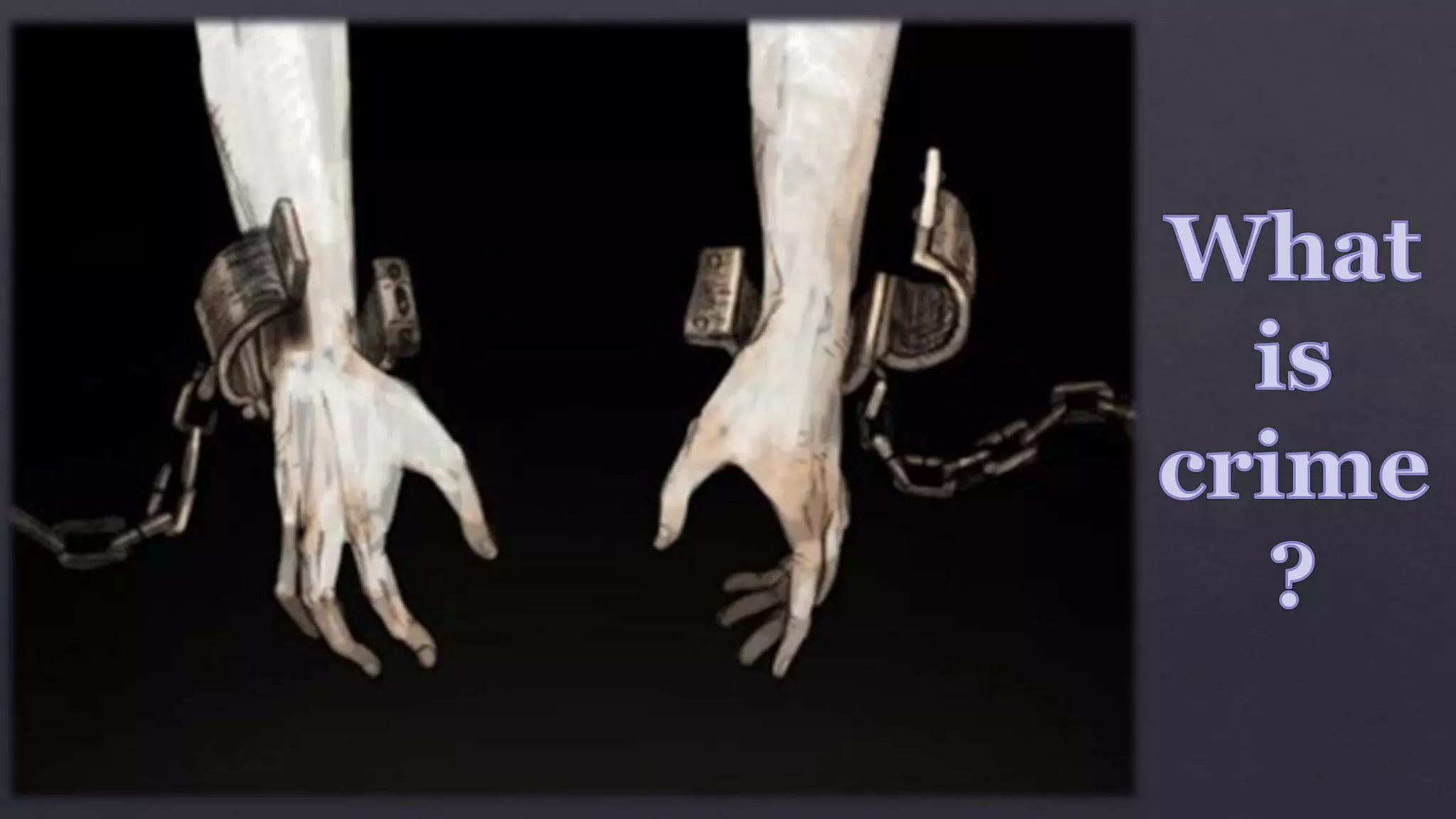 Definition, signs and types of crime | PPTX
