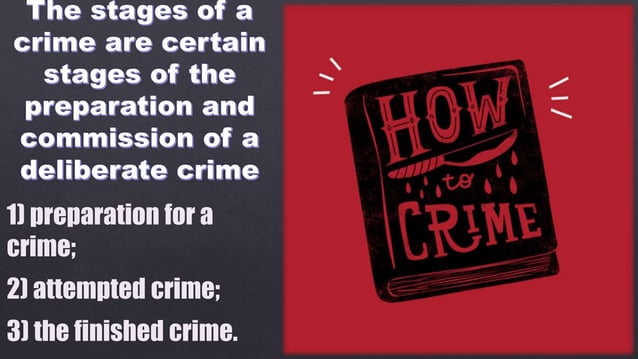 Definition, signs and types of crime | PPTX