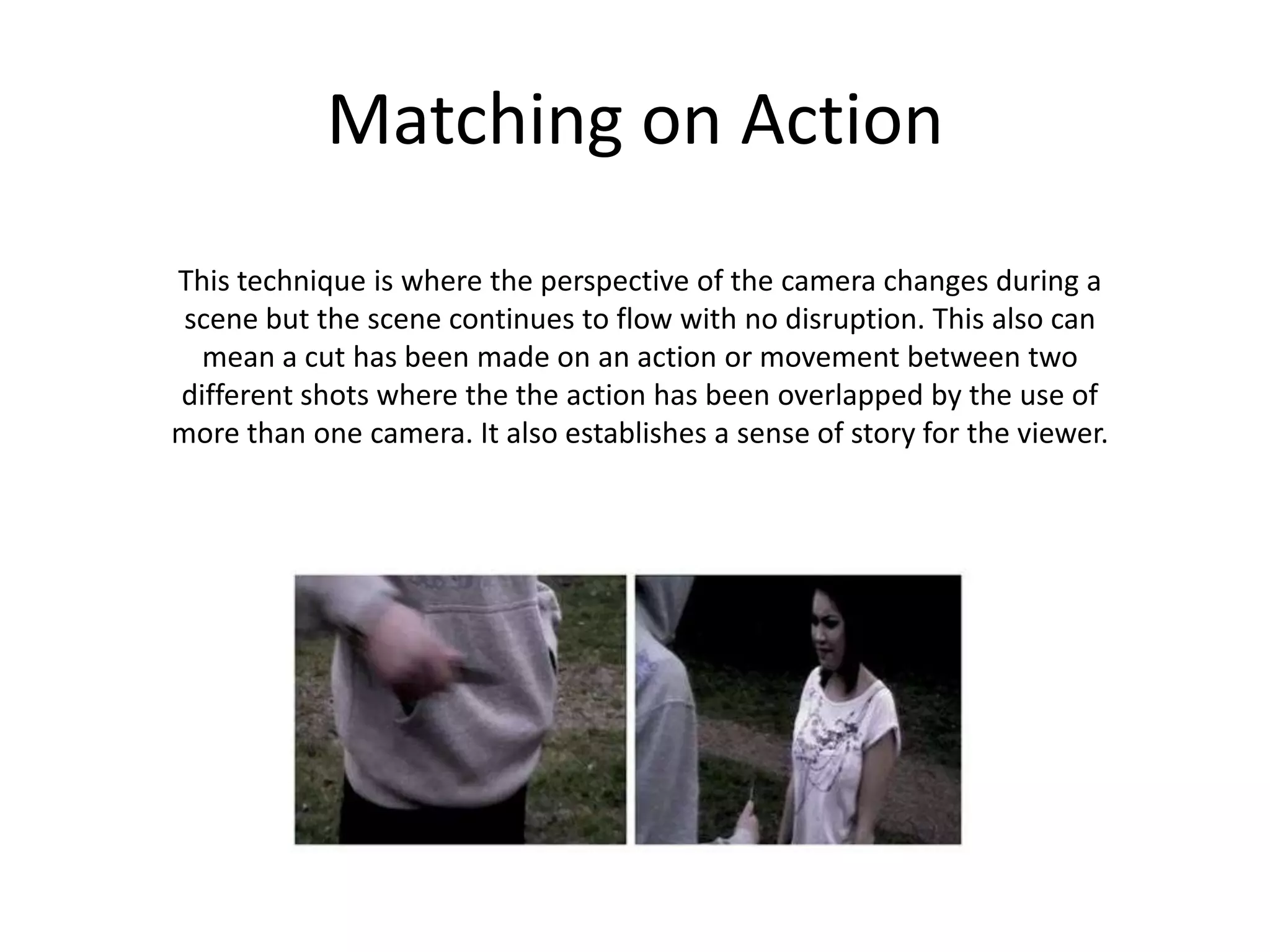 Editing Techniques & Concepts | PPTX | Cameras and Camcorders | Consumer Electronics