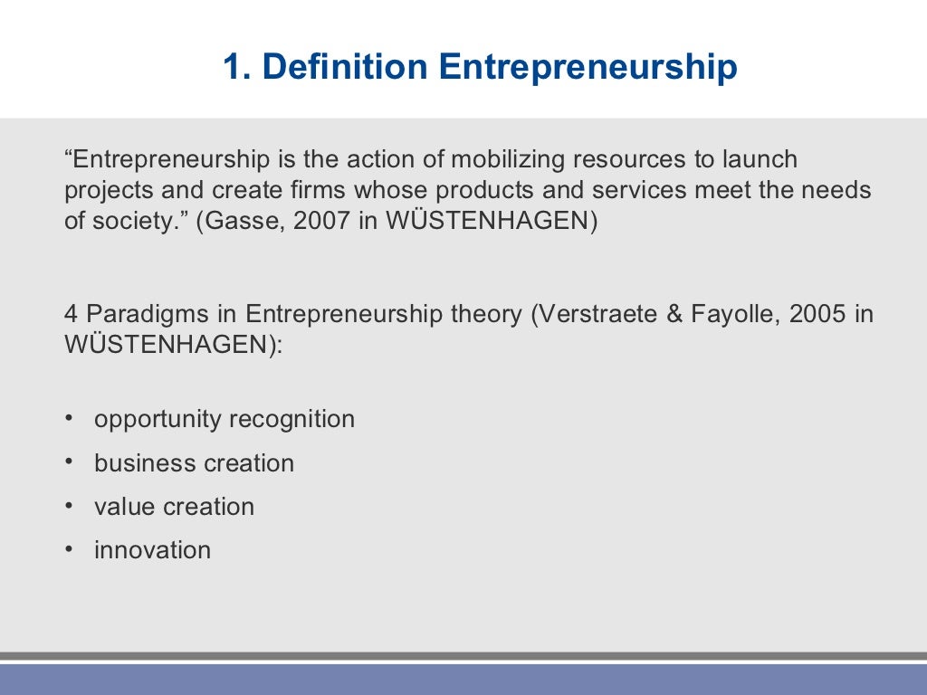 Definition social entrepreneurship