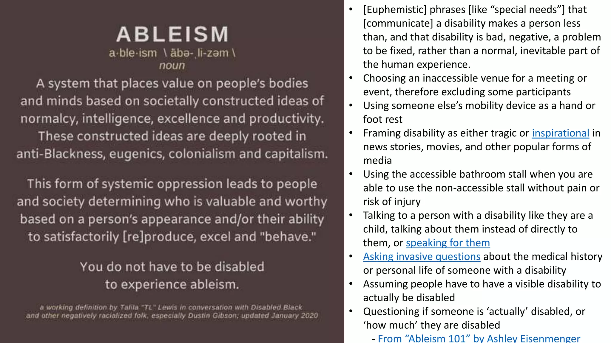Definitions of ableism.pptx