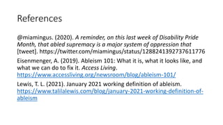Definitions of ableism.pptx