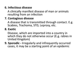 Definitions of communicable diseases dr.wah | Infectious Diseases ...