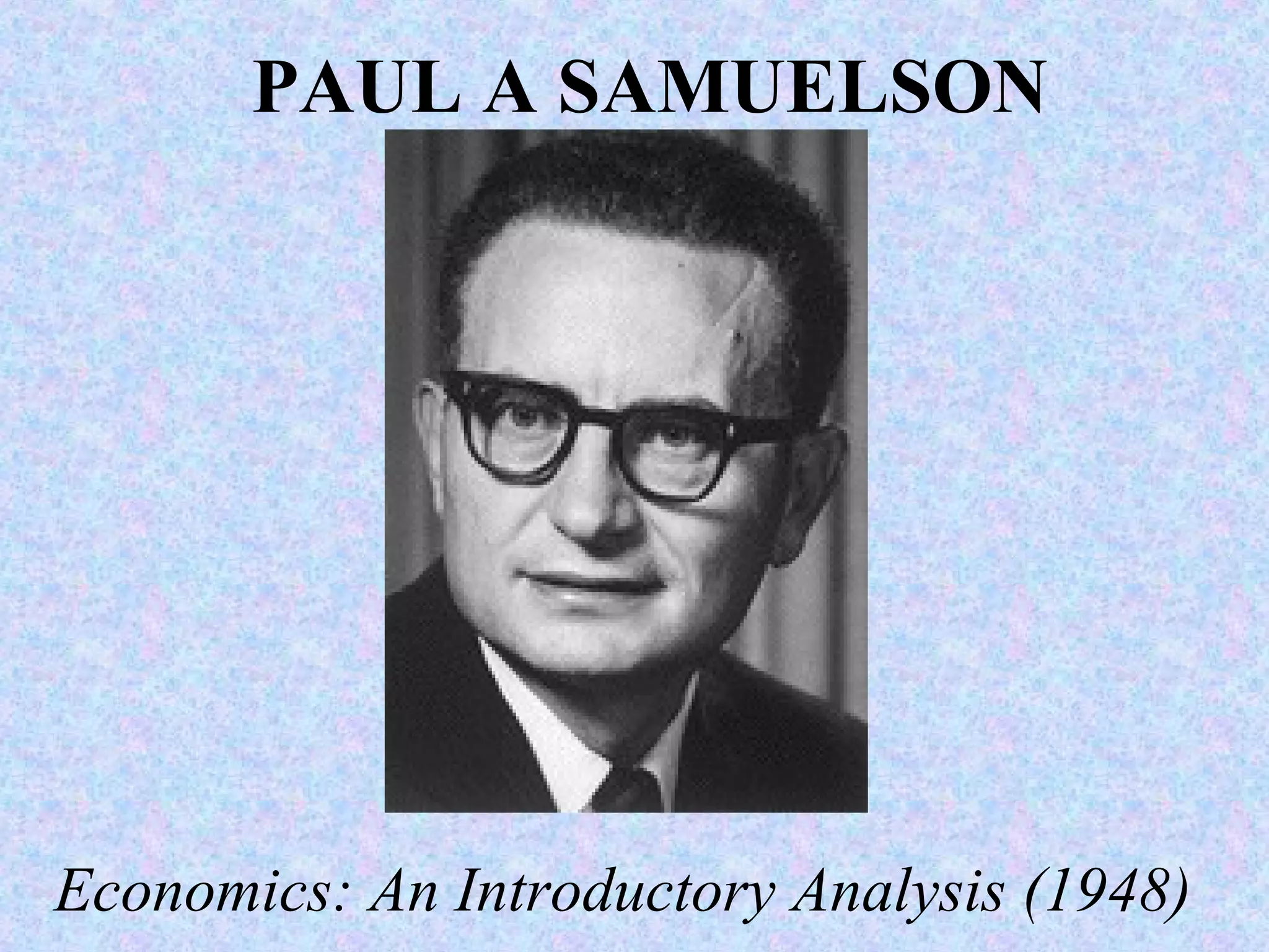 Definitions of Economics | PPT