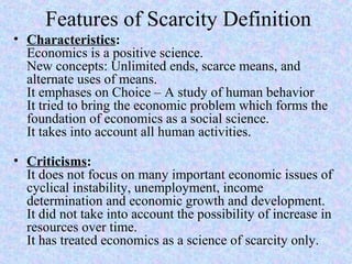 Definitions of Economics | PPT