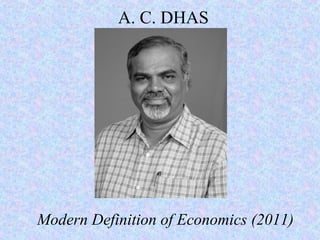 Definitions of Economics | PPT