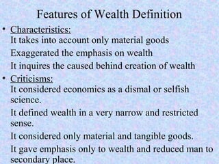 Definitions of Economics | PPT