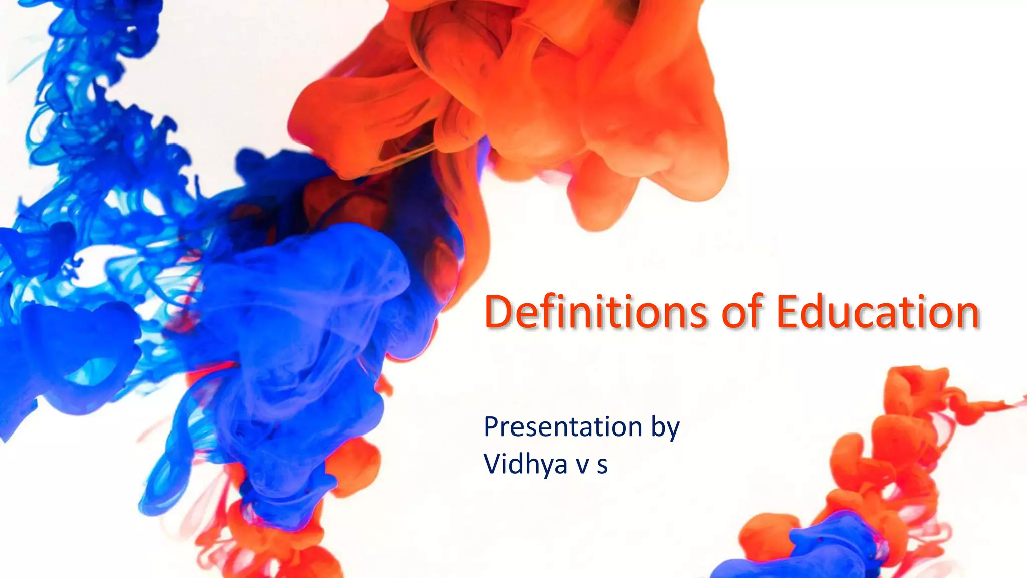 Definitions of Education.pptx