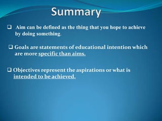 Definitions of educational terms | PPTX