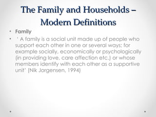 Definitions of family | PPT