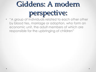Definitions of family | PPT