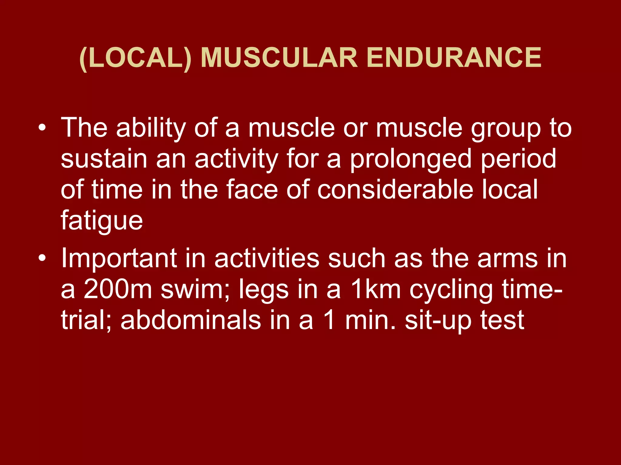 Definitions Of Fitness | PPT