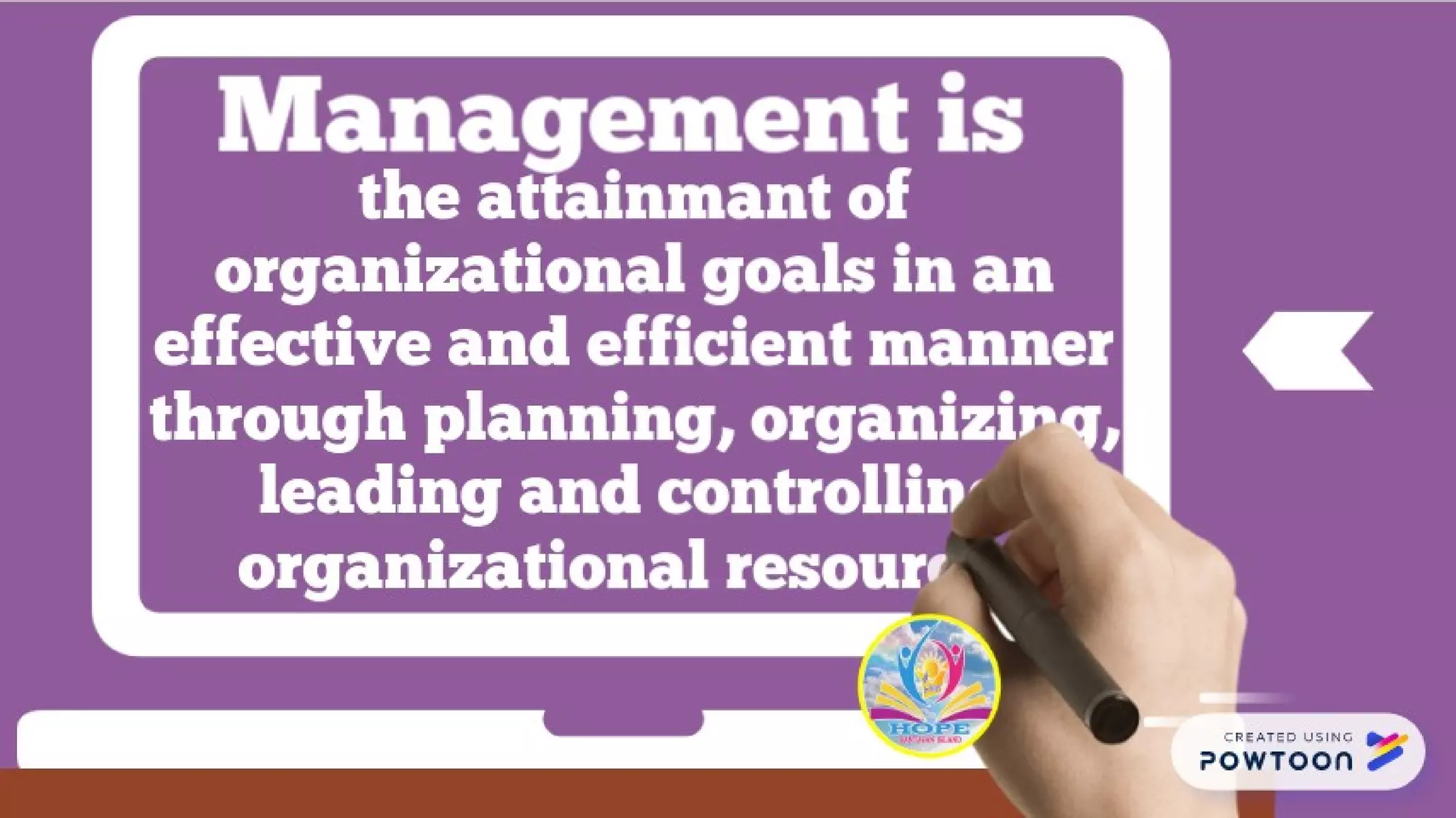 Organization and Management | Lesson 1 Definitions of management | SHS ...