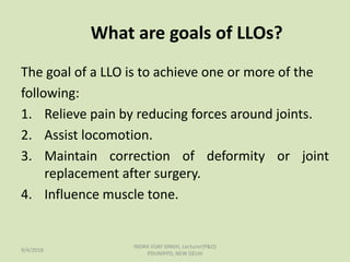 Definitions of orthoses, orthotics, & orthotist | PPT