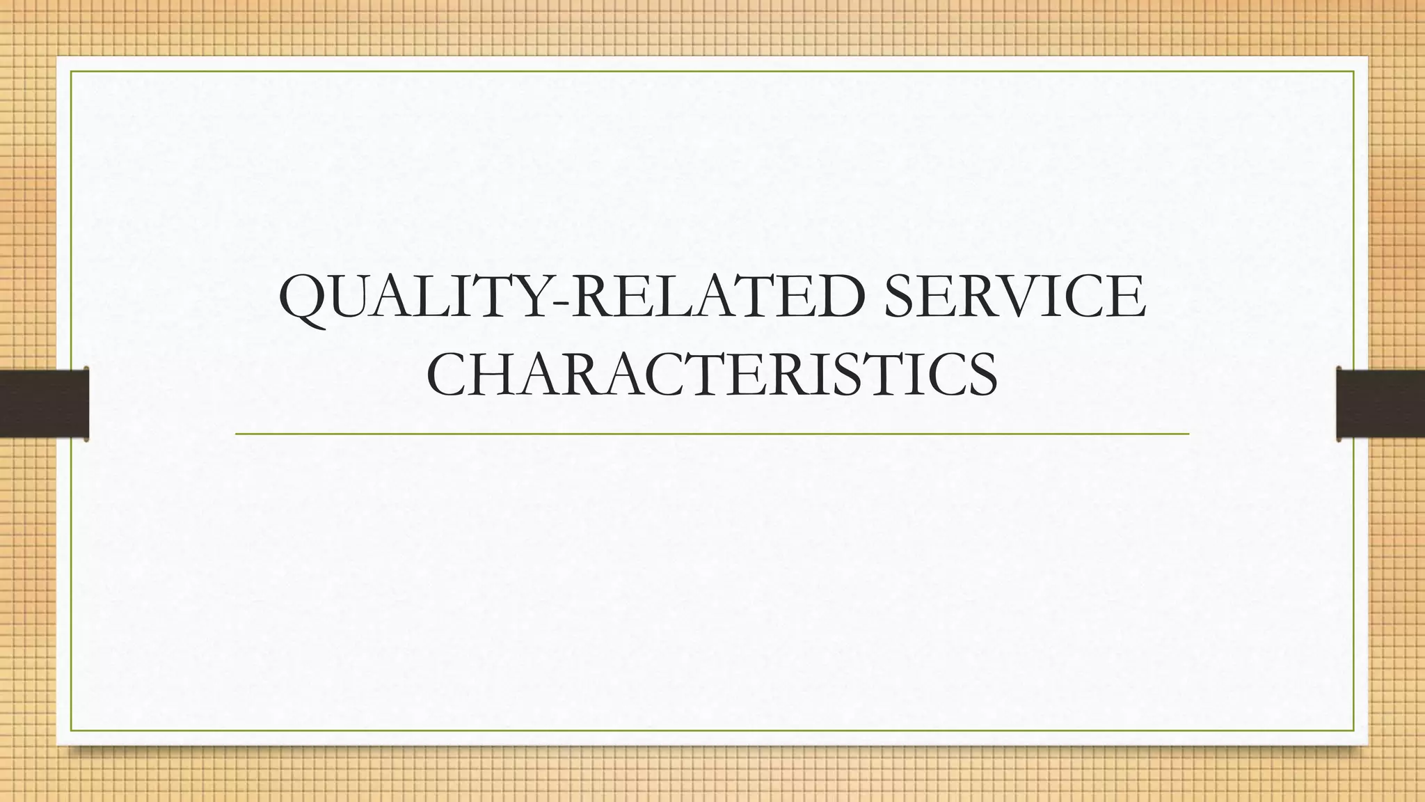 Definitions of quality | PPTX