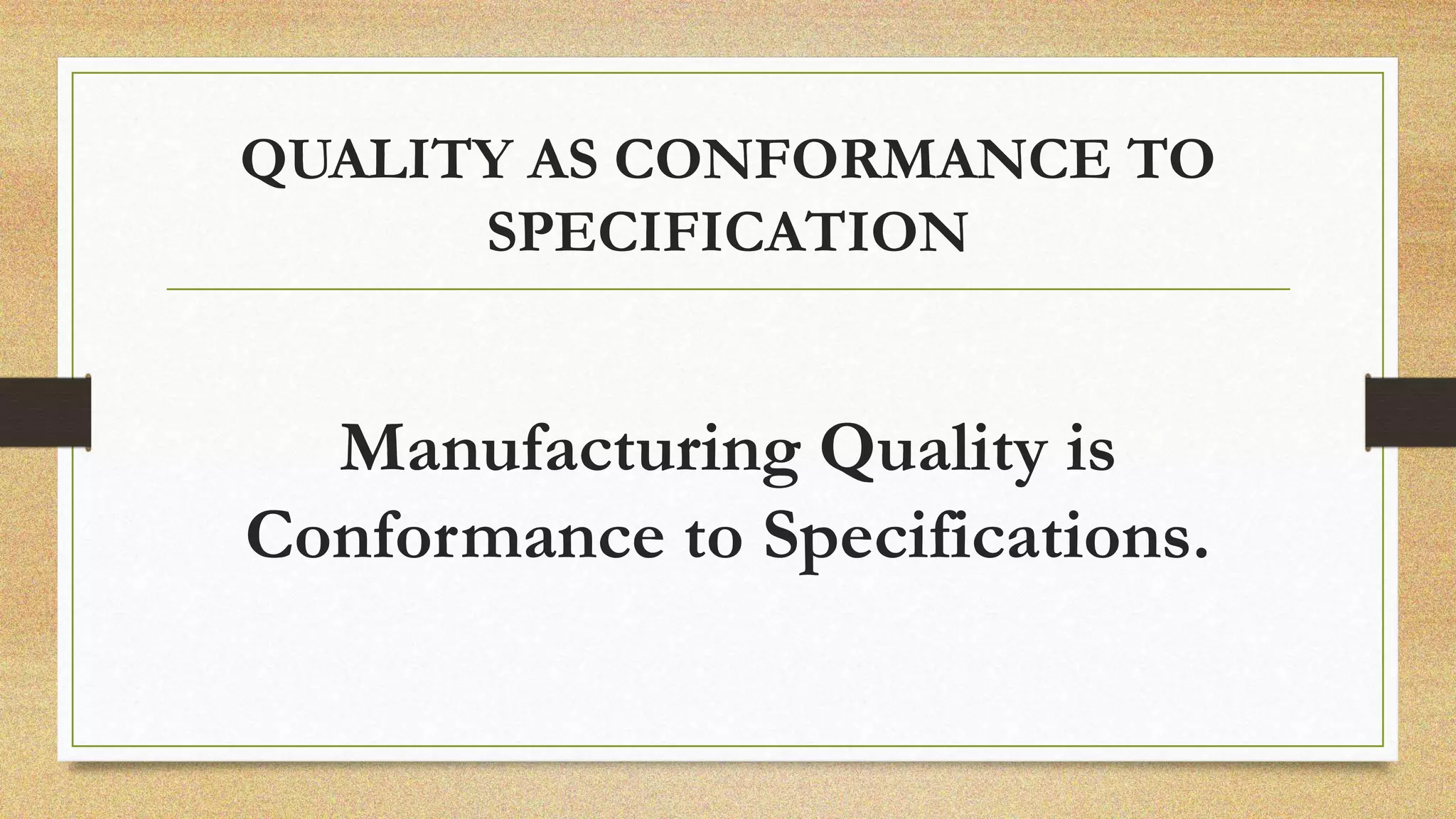 Definitions of quality | PPTX