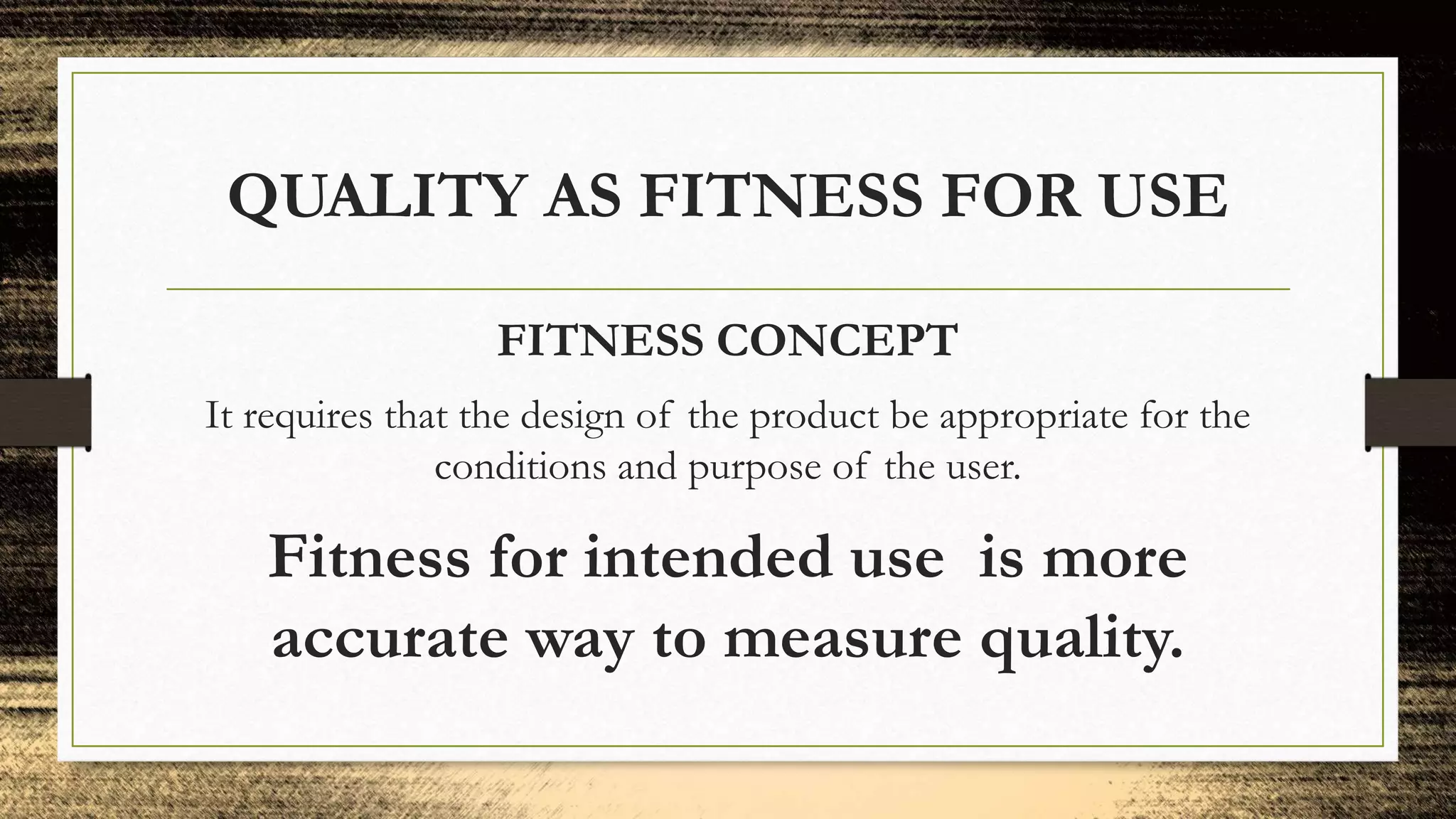 Definitions of quality | PPTX