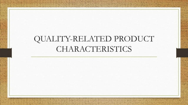 Definitions of quality | PPTX | Manufacturing Industry | Industries