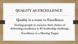 Definitions of quality | PPTX | Manufacturing Industry | Industries