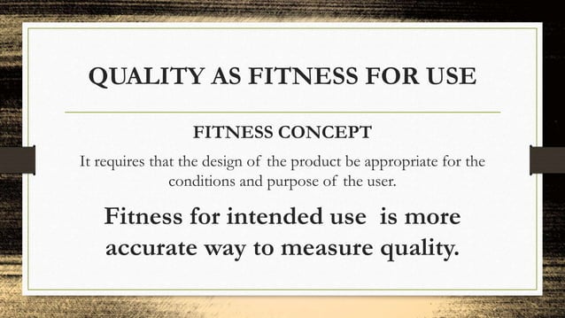 Definitions of quality | PPTX | Manufacturing Industry | Industries