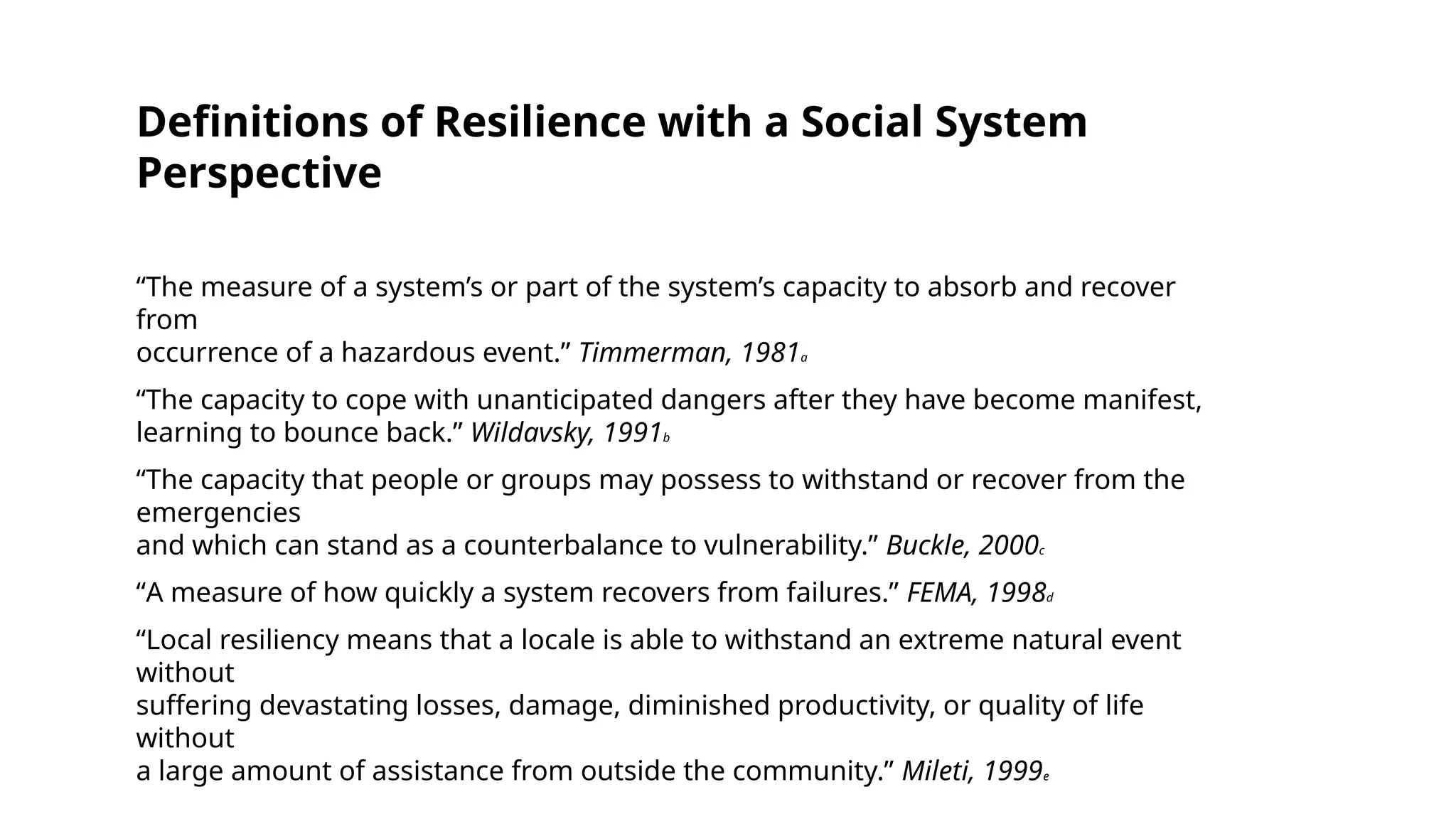 Definitions of Resilience with a Social System Perspective.pptx