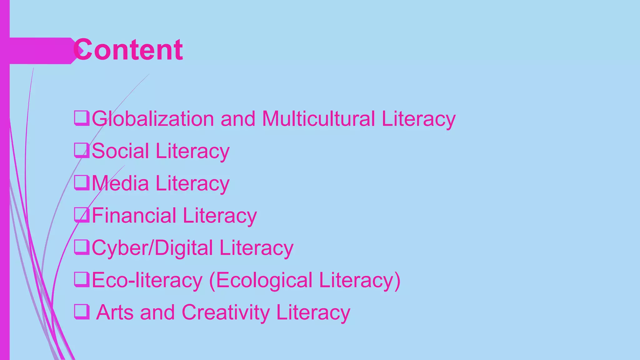 Definitions of the 21st Century literacies.pptx
