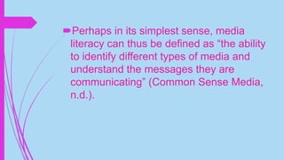 Definitions of the 21st Century literacies.pptx