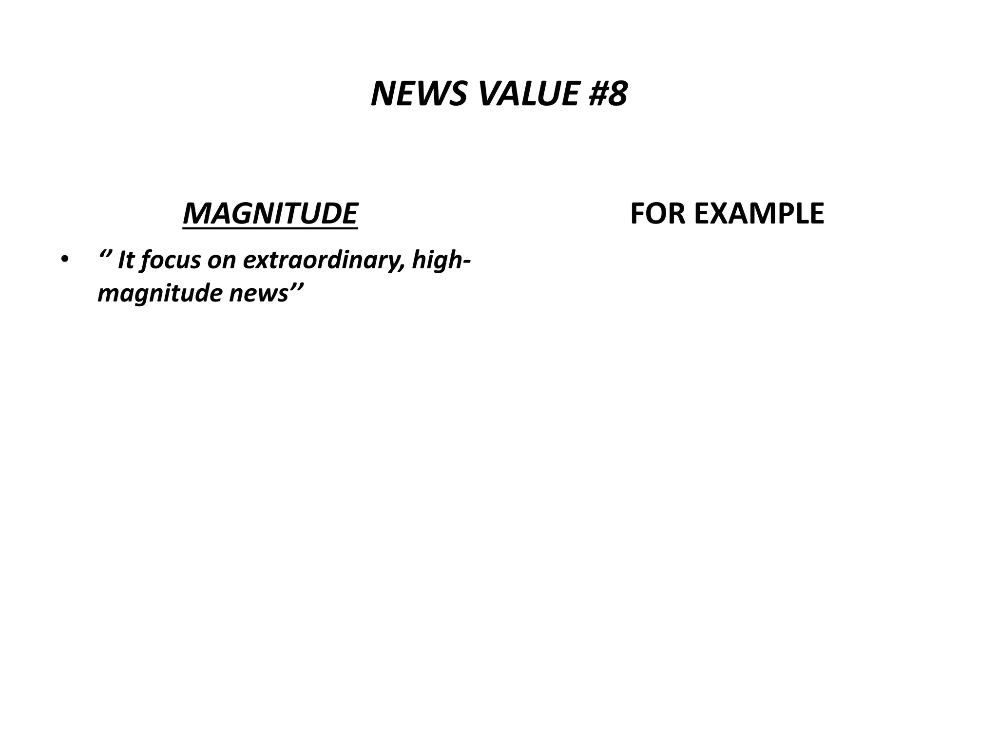 Definitions of ‘’the news’’ | PPTX