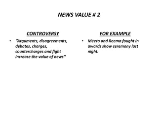Definitions of ‘’the news’’ | PPTX