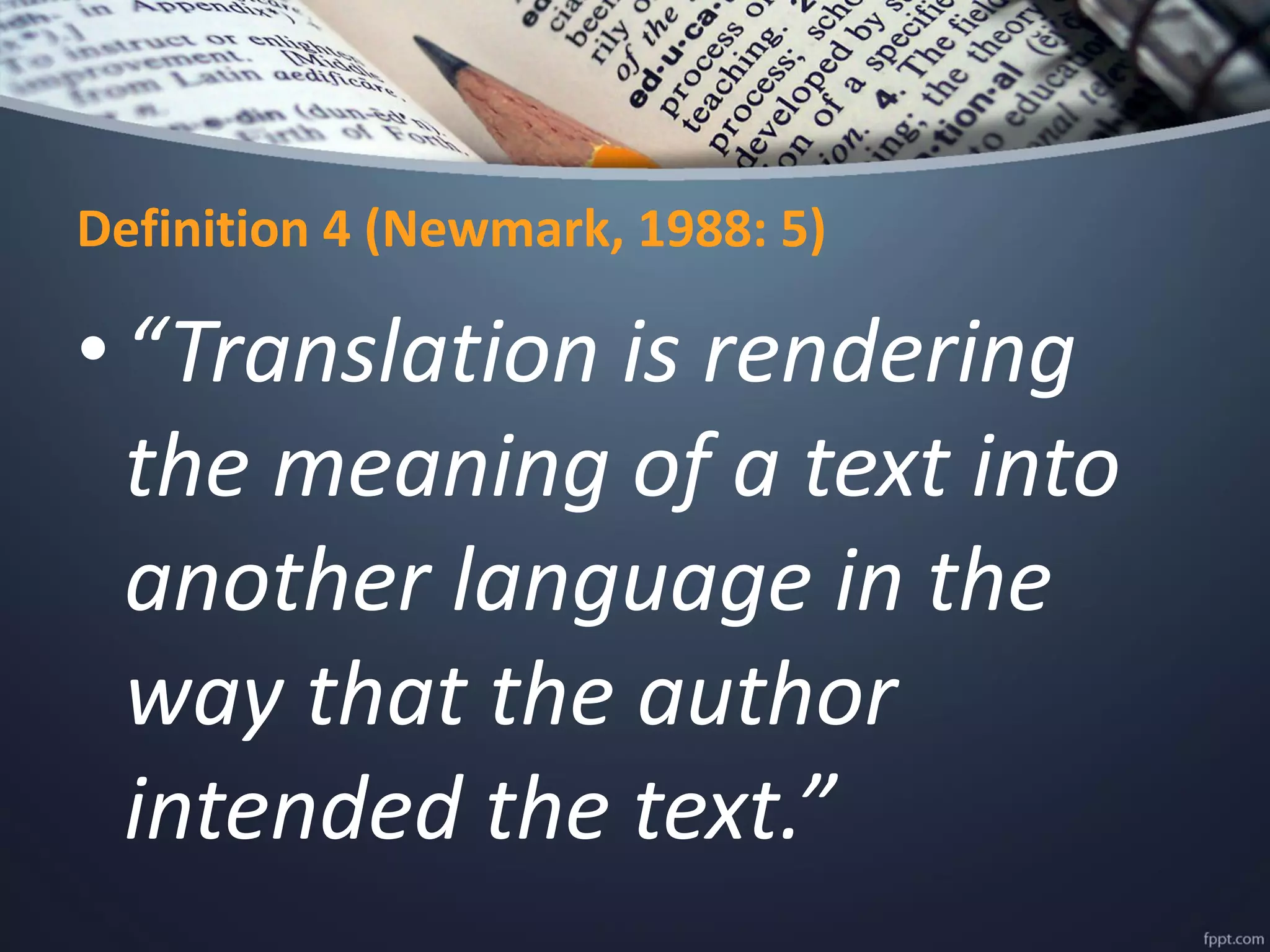 Definitions of translation | PDF | Programming Languages | Computing