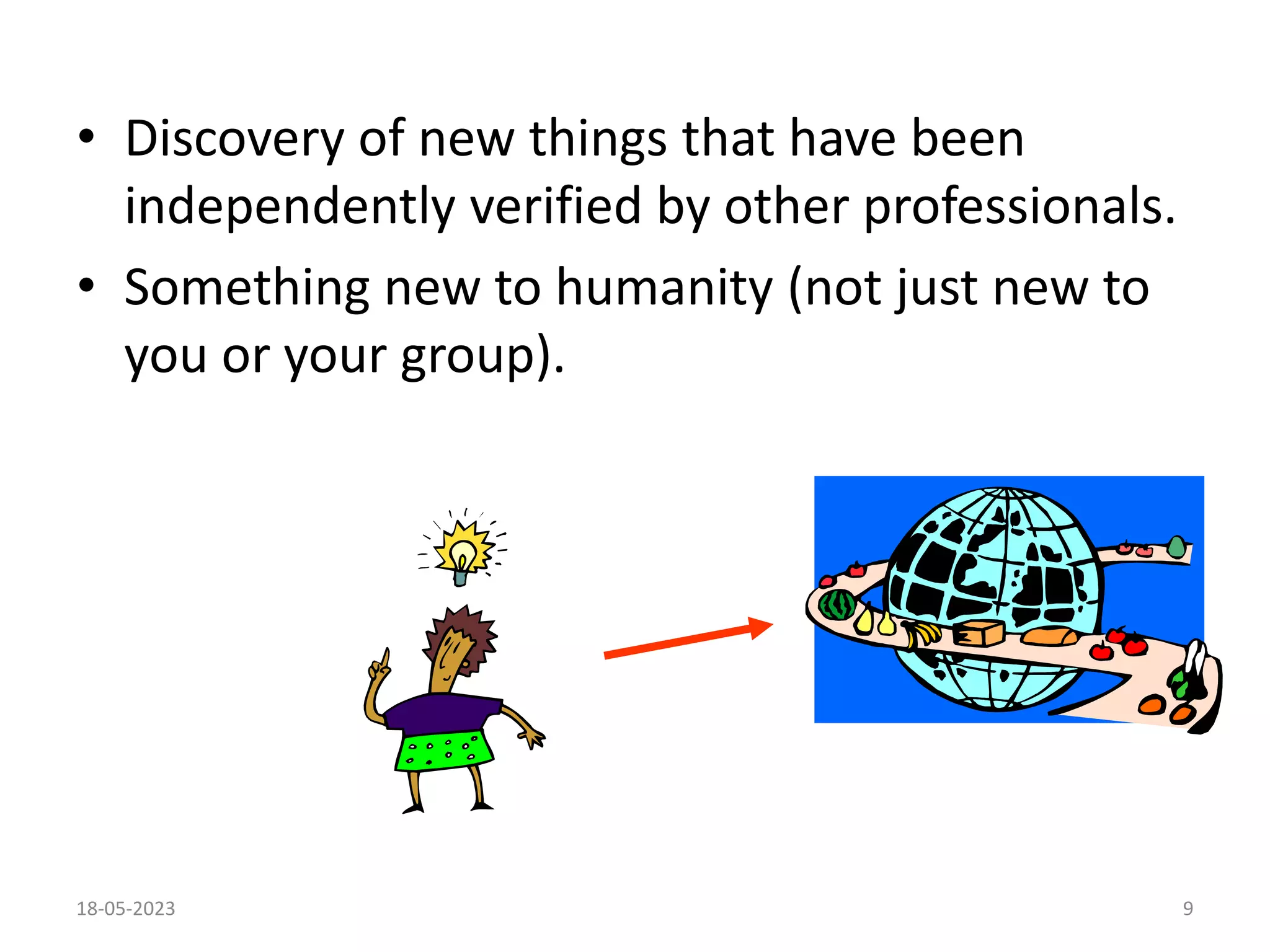 (Definition, tyoes of research, invention, innovation and reseaarch).pptx