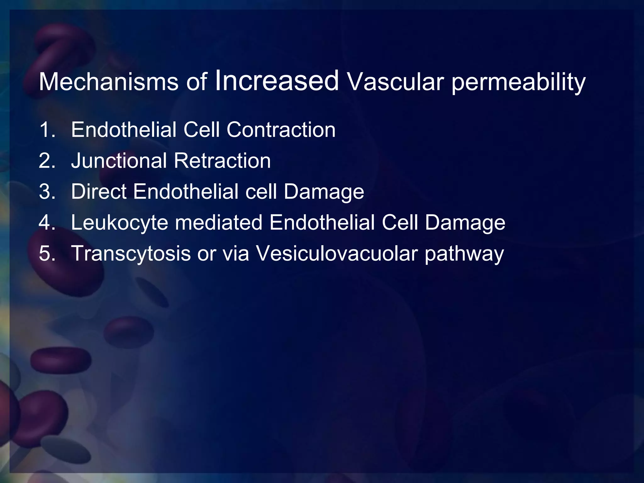 Definition, types & vascular events of inflammation | PPTX