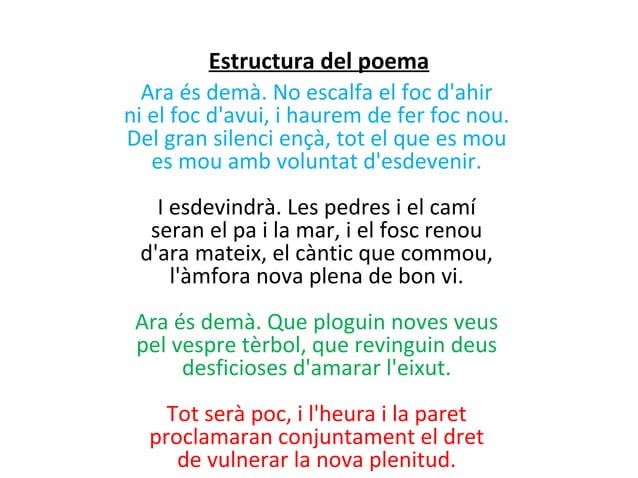 Antologia Poètica; Miquel Martí i Pol | PPT
