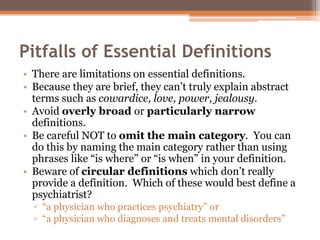 Definitive Essays | PPTX