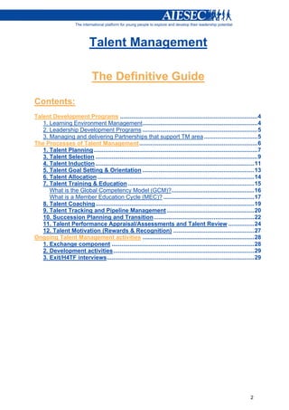 Talent Management Definitive guide | PDF