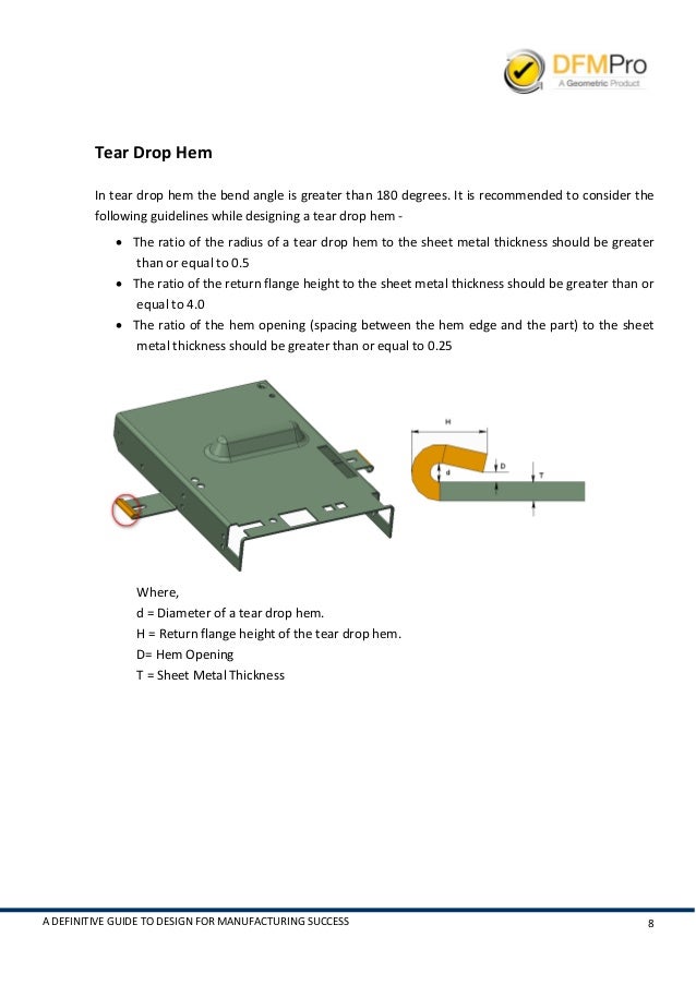 Definitive Guide to dfm Success Sheet Metal Design Guidelines_ issue_…