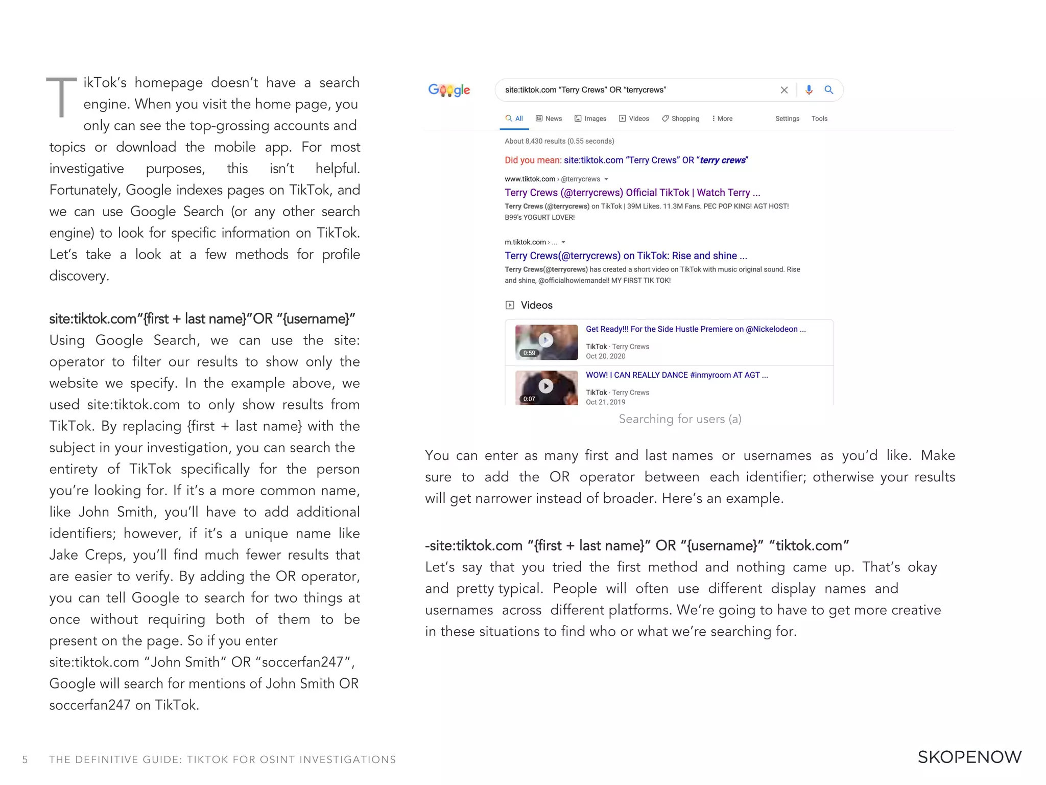 Definitive Guide to TikTok.pdf | Search | Internet